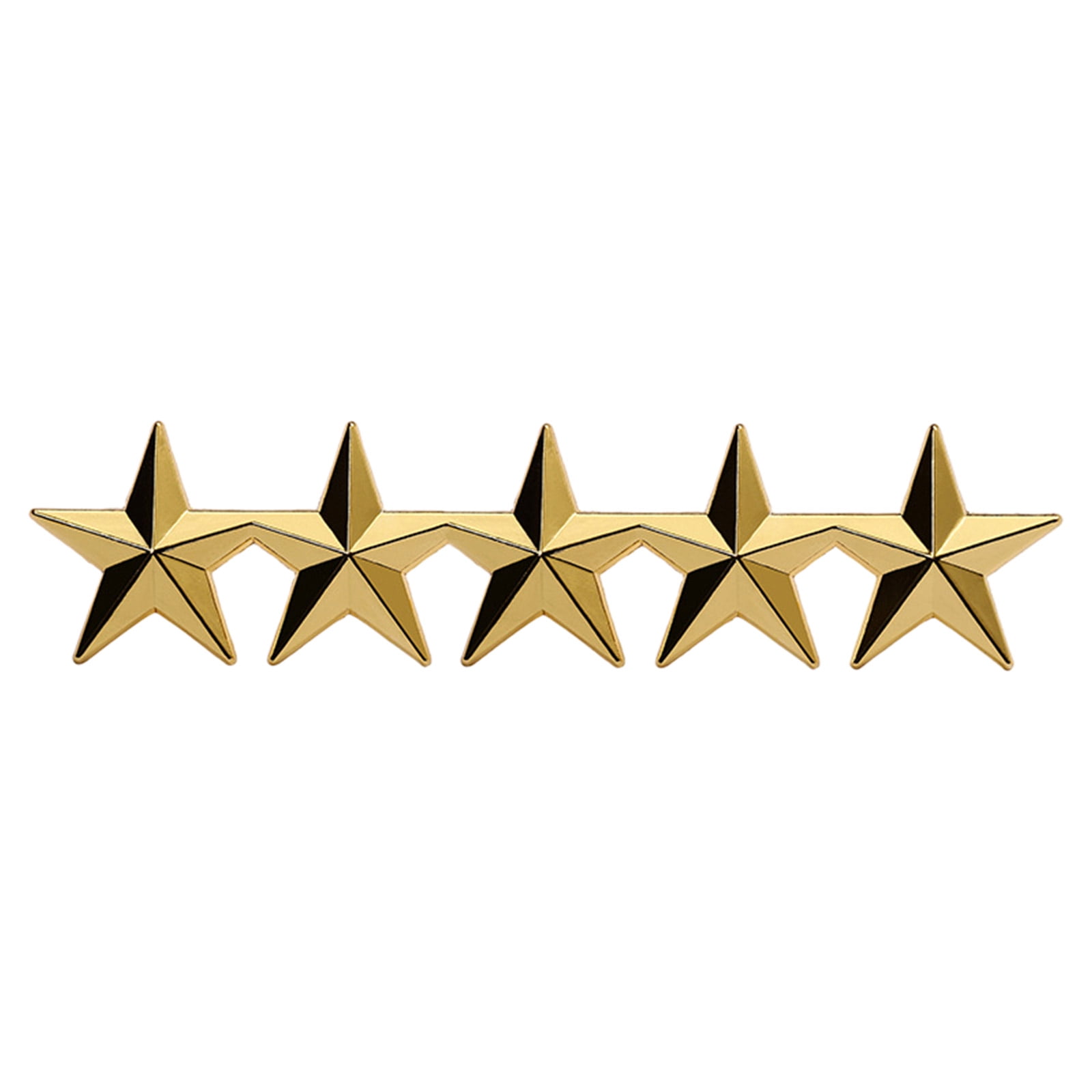 5-pointed Star Badge Metal Badge Lapel Pin for 4th of July Memorial Day ...