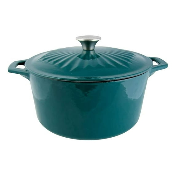5-quart Enameled Cast Iron Dutch Oven with Lid - Walmart.com