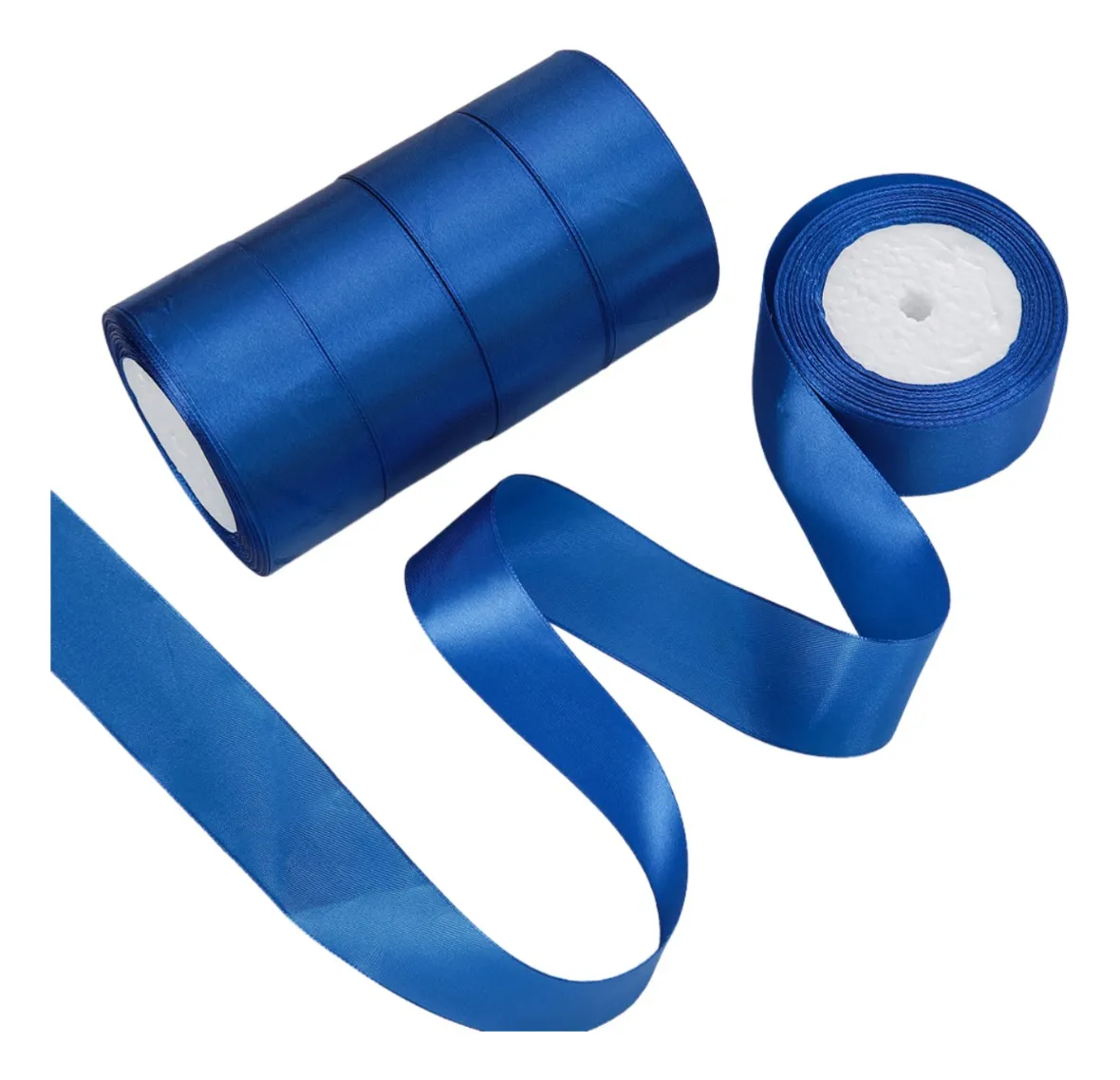 5 rolls of 4cm wide decorative gift ribbons, for party and Christmas ...