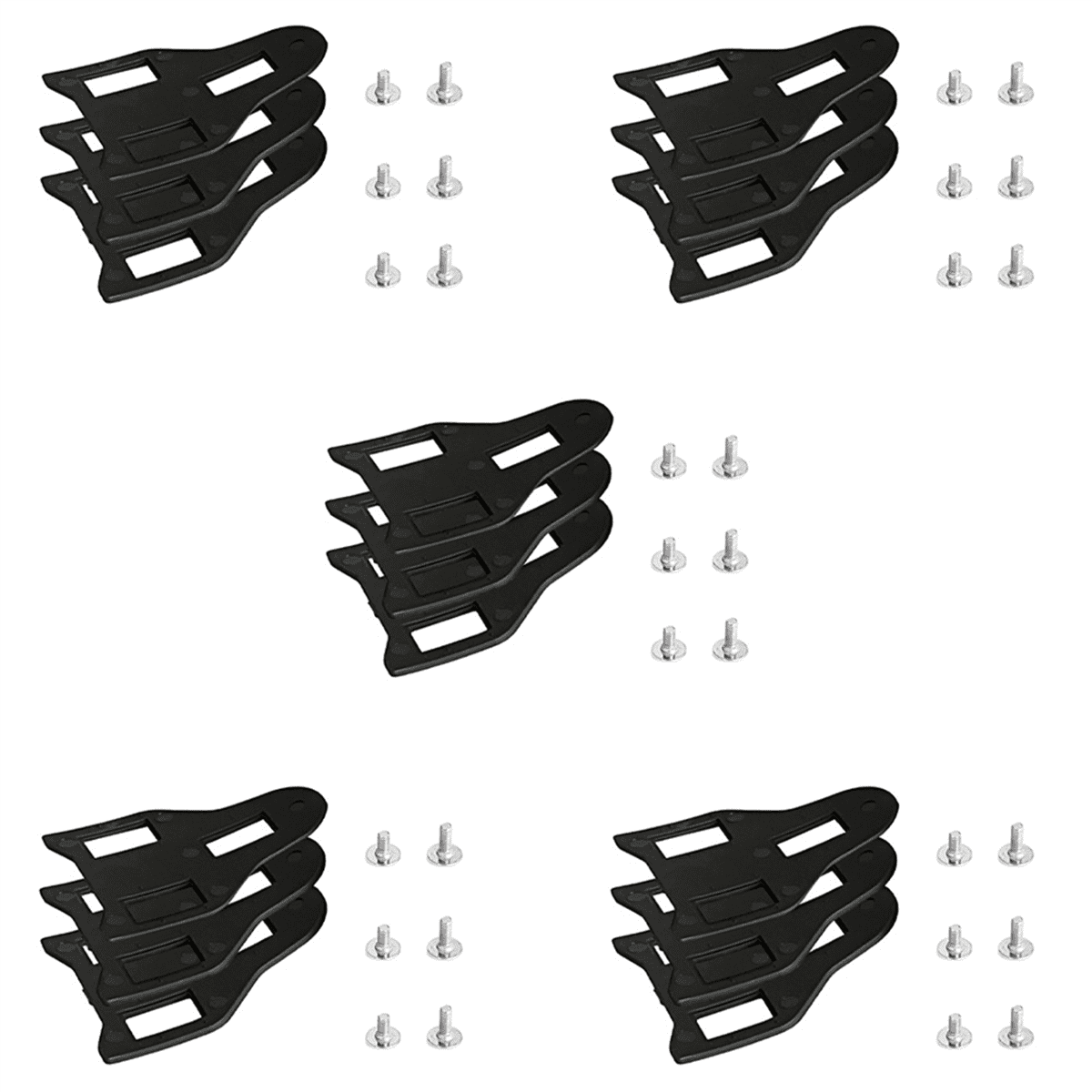 5 set Road Bike Lock Pedal Shims Cycling Shoe Self Adjustable Bicycle ...