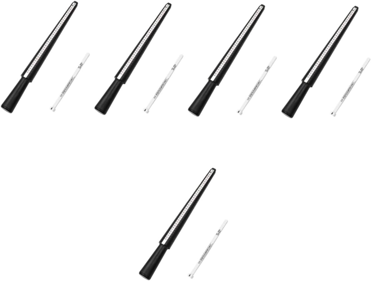 5 sets Gauge Sizer Stick Measure Tool Finger Practical Size Measuring ...