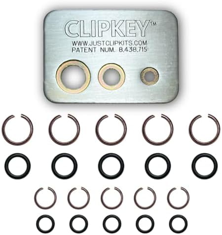 5 sets of 3/8" & 1/2" Milwaukee Style Friction rings with the ClipKey ...
