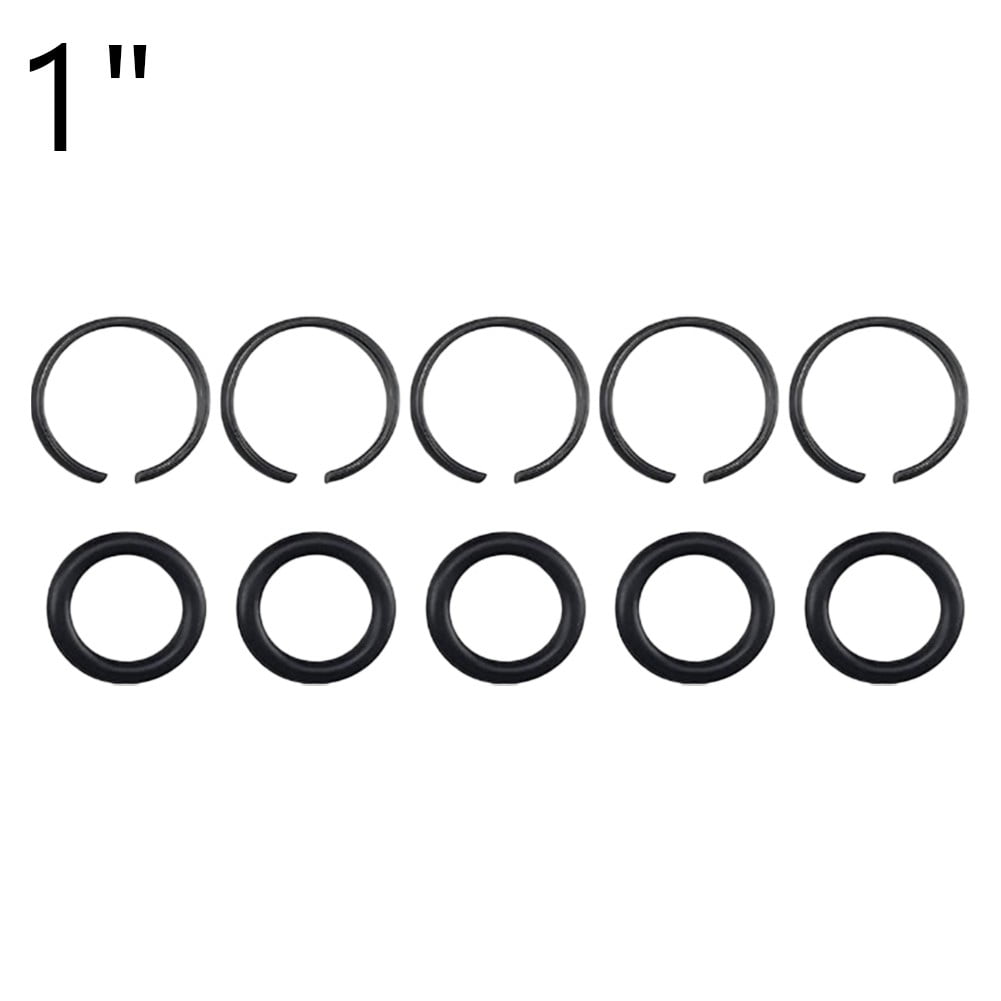 5 sets of Pneumatic Wrench Socket Retainer rings with O-Ring 1/2 3/8 ...