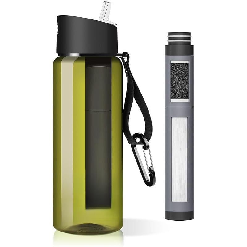 5-stage 0.01 μm ultra-filtration filtered water bottle, BPA-free ...