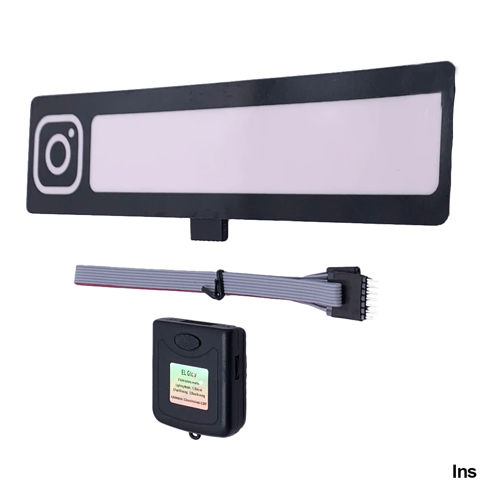 5 stars wanted led light-emitting window sticker windshield sticker jdm ...