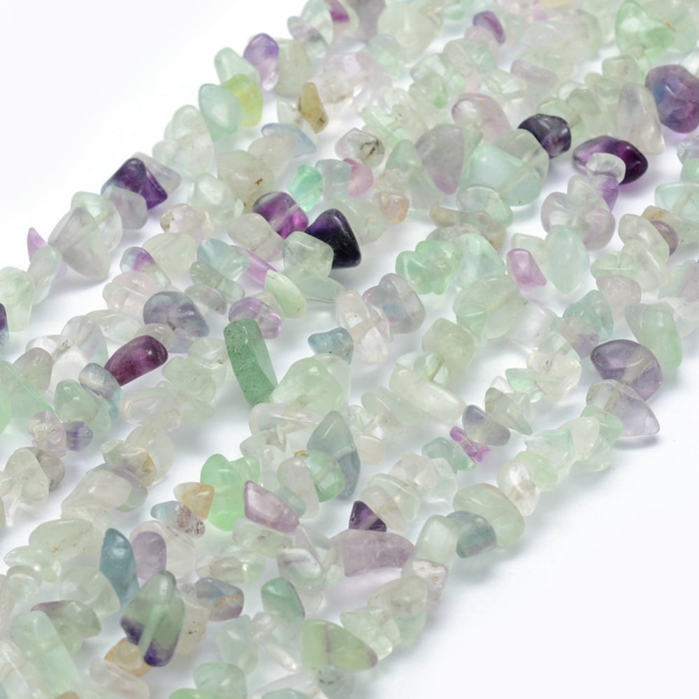 5 strand Natural Fluorite Beads Strands Chip 5~8mm Hole: 1mm 80~81cm - Walmart.com