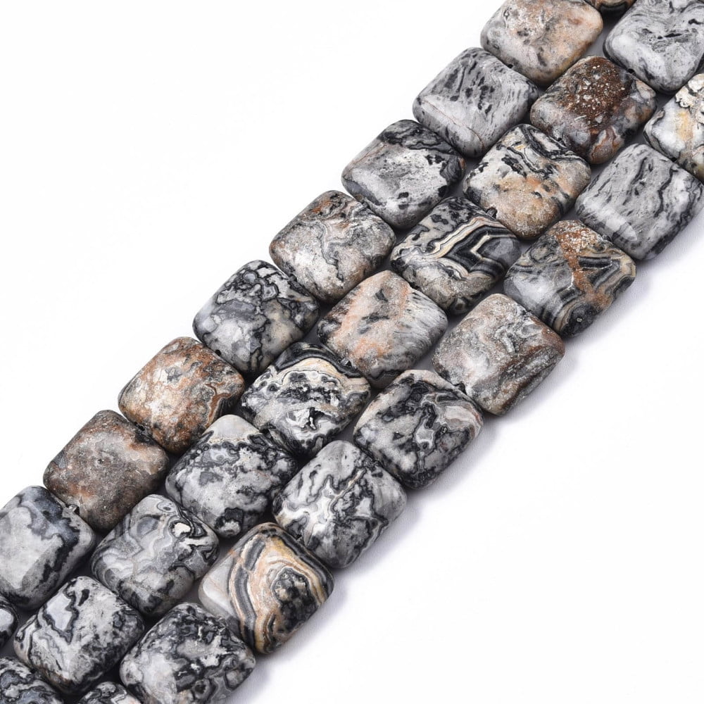 5 strand Natural Map Stone/Picasso Stone/Picasso Jasper Beads Strands ...