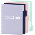 5 tab discbound dividers Notebook Letter Size Planner, 8.5" x 11 ...