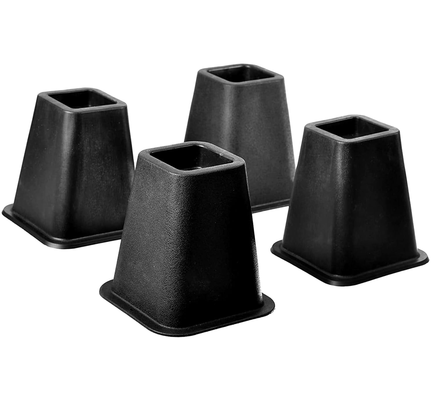 5 to 6 Inch Heavy Duty Bed Risers, Stackable Furniture Risers for ...
