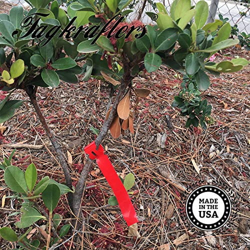 5" x 1/2" Lavender - 150 Pcs - Plastic Plant Tags and Labels - Wrap ...