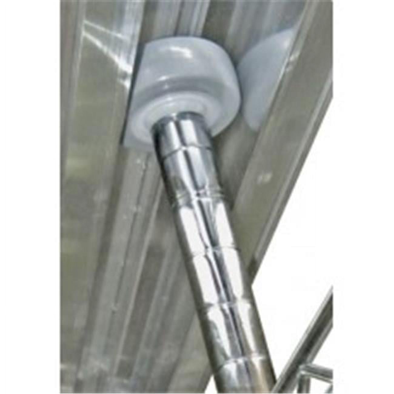 5 x 1.25 in. High Density Sliding Overhead Track Roller Wire Shelving ...