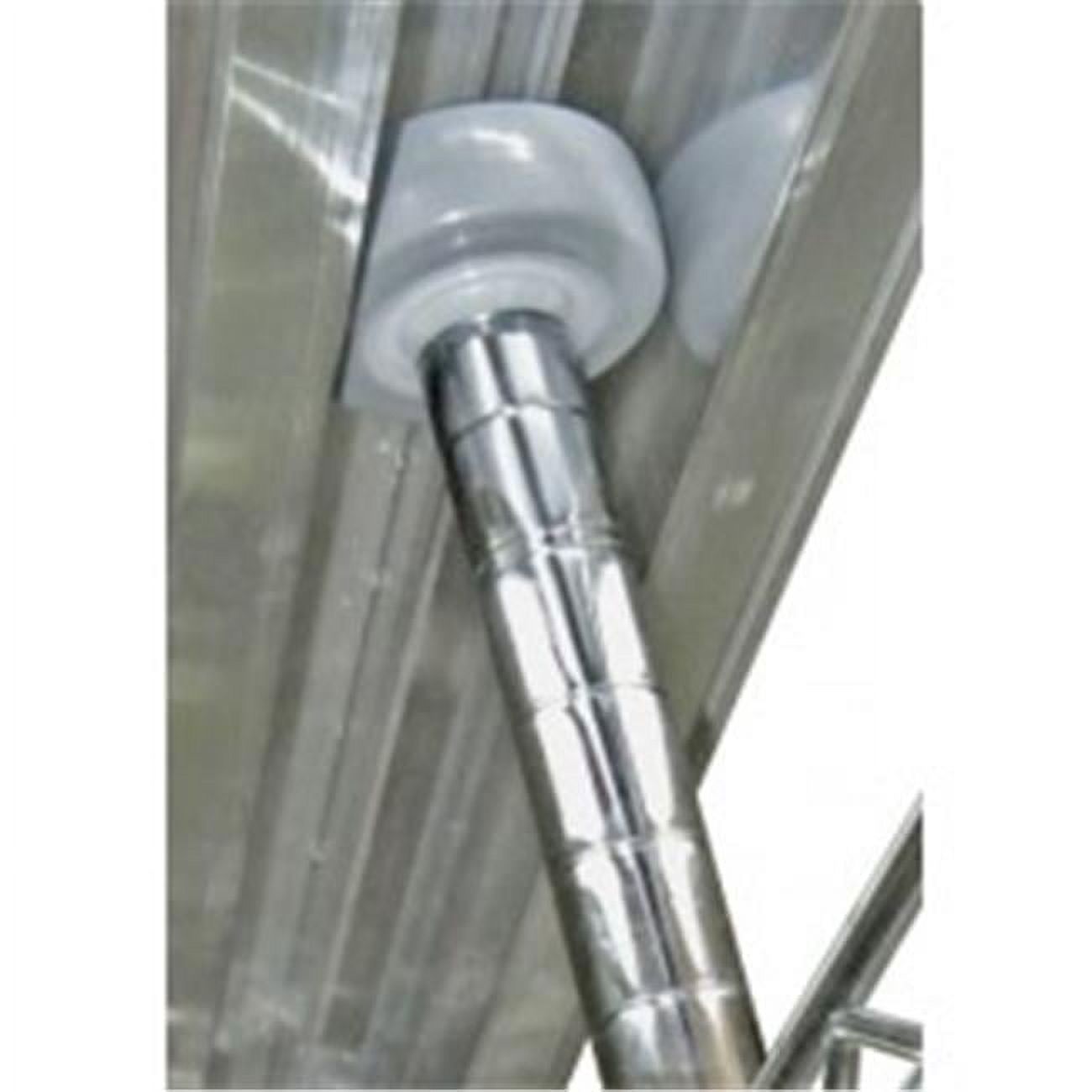 5 x 1.25 in. High Density Sliding Overhead Track Roller Wire Shelving ...