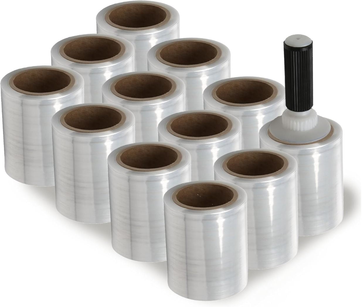 5" x 1000' (12) ROLLS HAND STRETCH SHRINK WRAP 12 Rolls/cs by LJUP ...