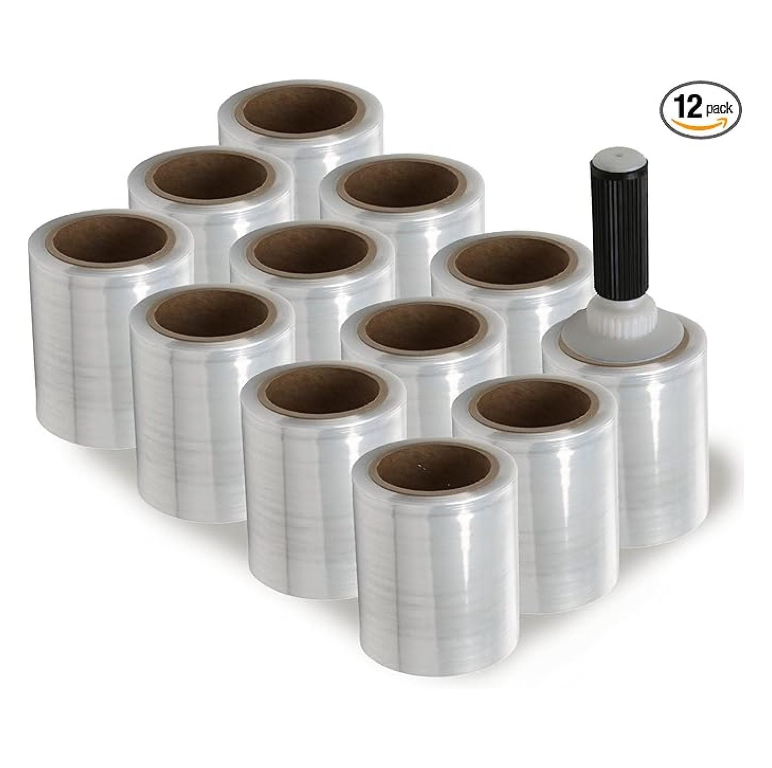 5" x 1000' (12) ROLLS HAND STRETCH SHRINK WRAP 12 Rolls/cs by - Walmart.com