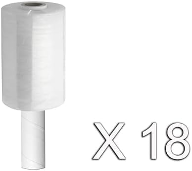 5" x 1000' Roll -80 Gauge Thick + Hybrid Technology with Dispenser,18 ...