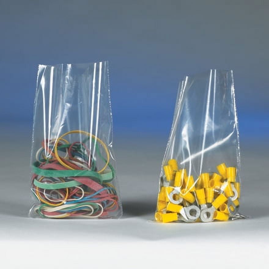 5 x 12 - 1 Mil Flat Poly Bags - 1000 Per Case - Walmart.com