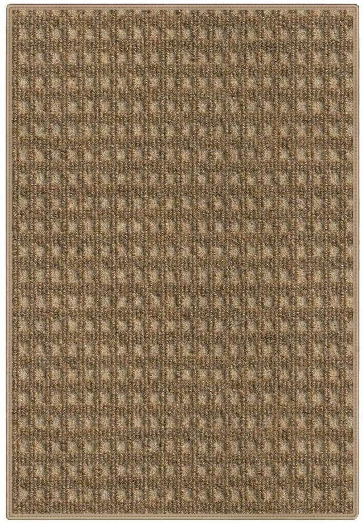 5' x 12' Pottery, Waffle Pattern - Indoor/Outdoor ECO-Friendly DuraKnit ...