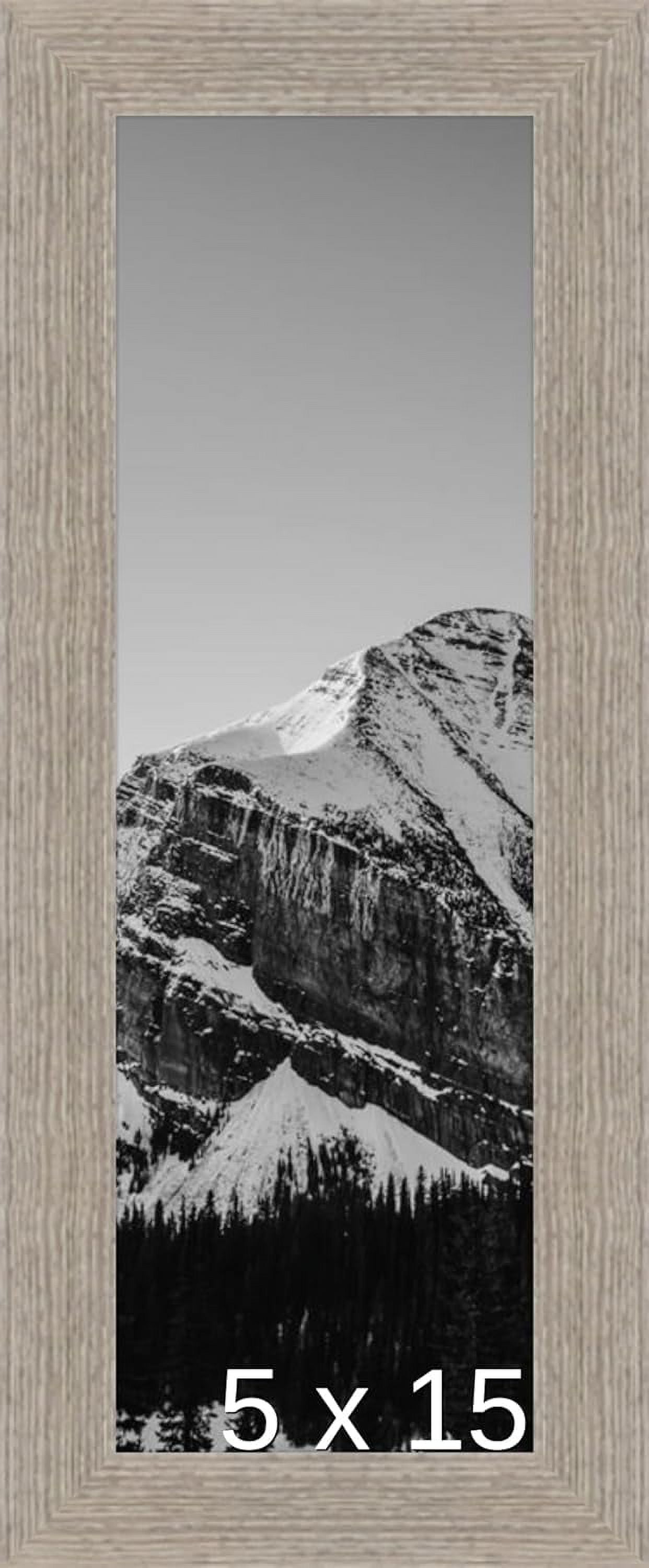 5 x 15 Rustic Gray Wood Frame (Derby) - Walmart.com