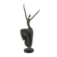 DecMode 5 x 16 Brass Polystone Dancer Sculpture Decorative Tabletop ...