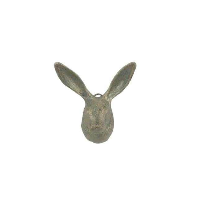 5 x 2 x 4 in. Antique Bronze Cast Iron Decorative Rabbit Hooks ...