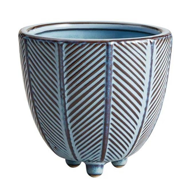 5 x 4.5 in. Blue Line Pot - Walmart.com