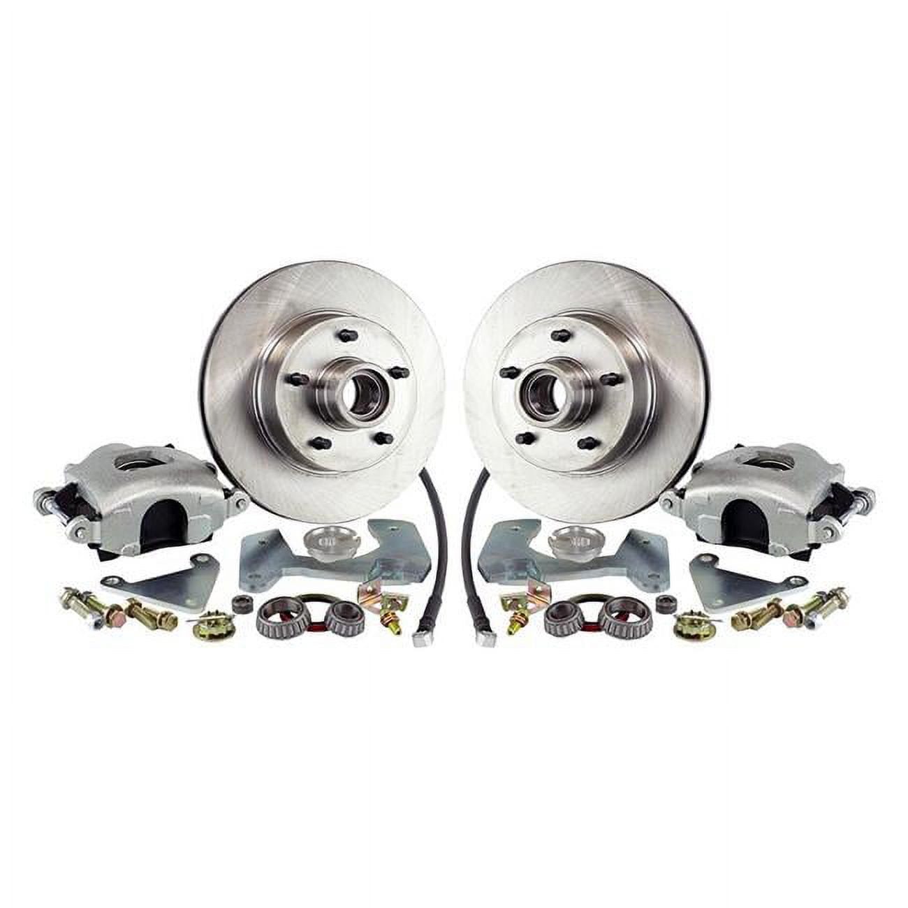 5 x 4.5 in. Bolt Circle Legend Series Front Disc Brake Kit for 1949 ...