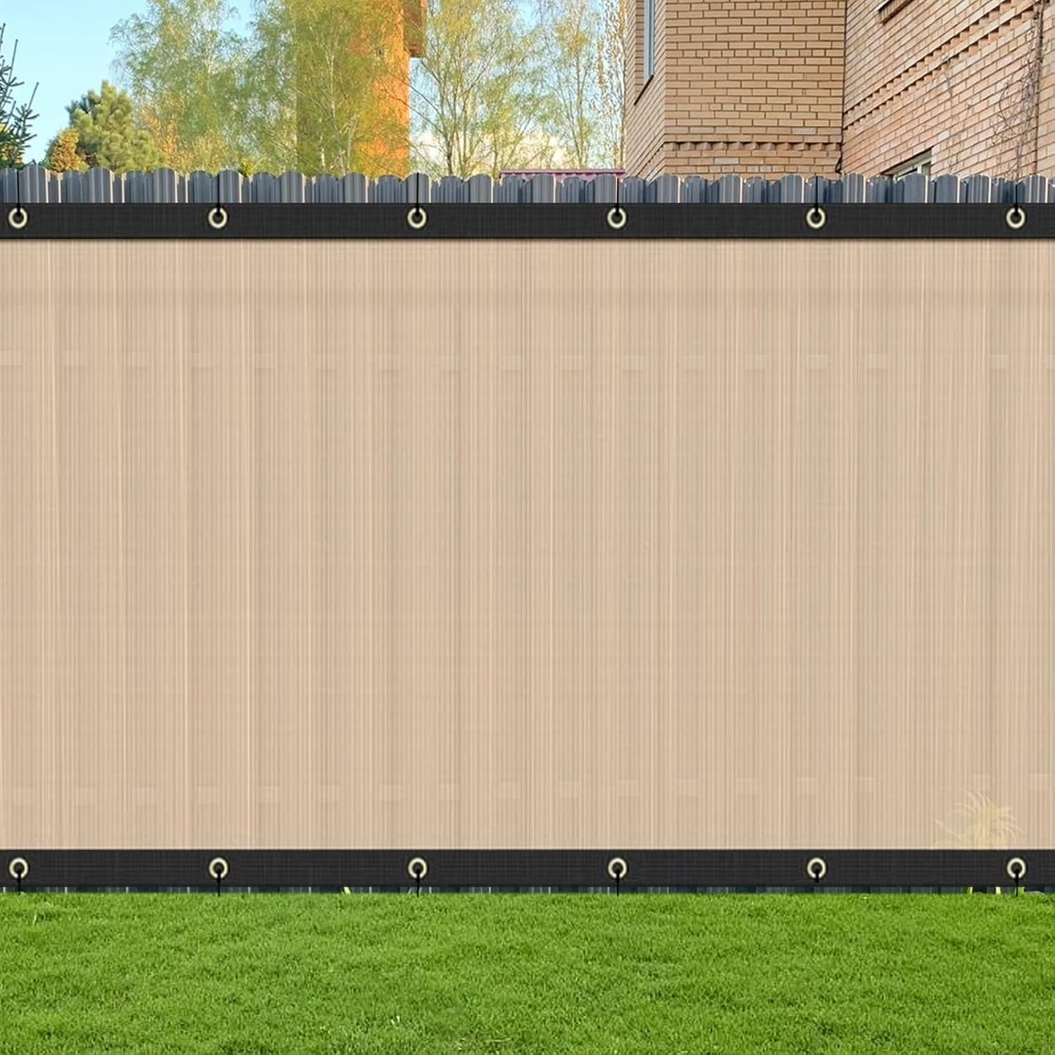 **5' x 49' privacy fence screen heavy duty windscreen cover shade net ...
