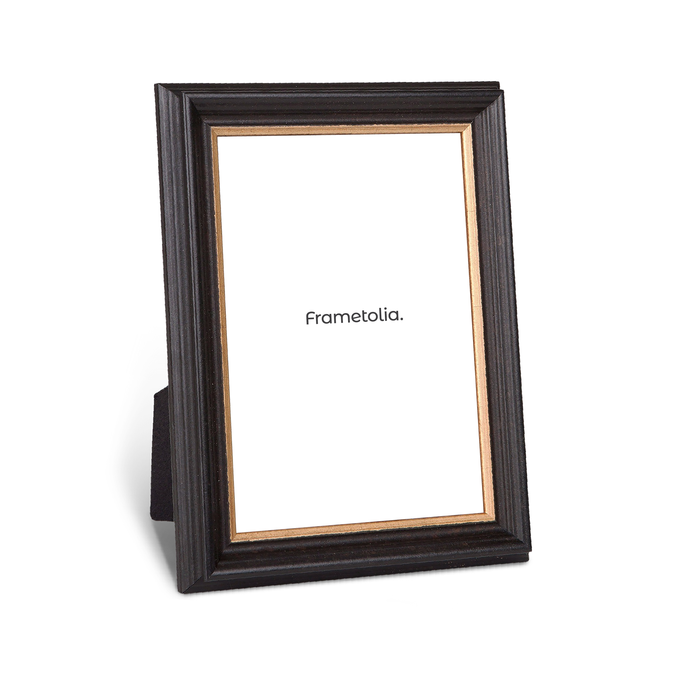 5" x 5" Cocoa & Gold Rustic Medium Width Table Top Frame - Walmart.com