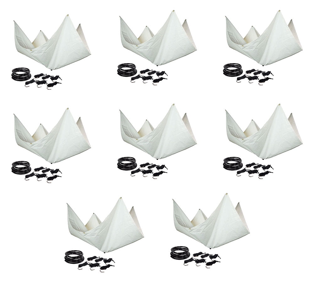 5' x 5' Drain Tarp - Roof Ceiling Leak Drip Diverter Tarp Heavy Duty ...