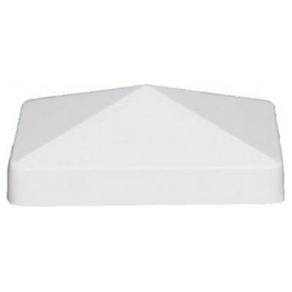 5 x 5 Pyramid Pvc Post Cap, White - Walmart.com