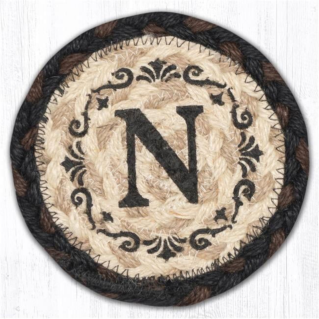 5 x 5 in. IC-313 N Monogram Printed Coaster - Walmart.com