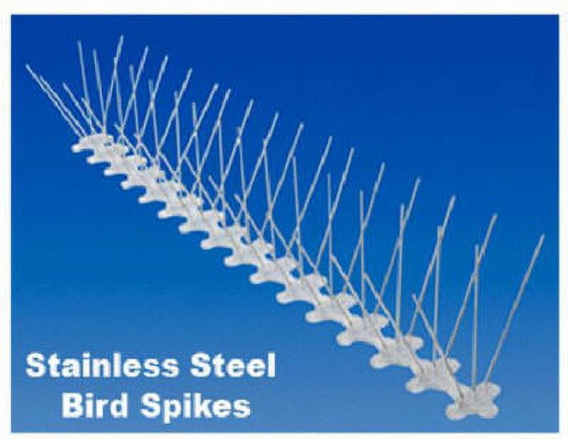 5" x 6' Stainless Steel Bird Spike Keeps Birds From Landing Or Nest, Each - Walmart.com