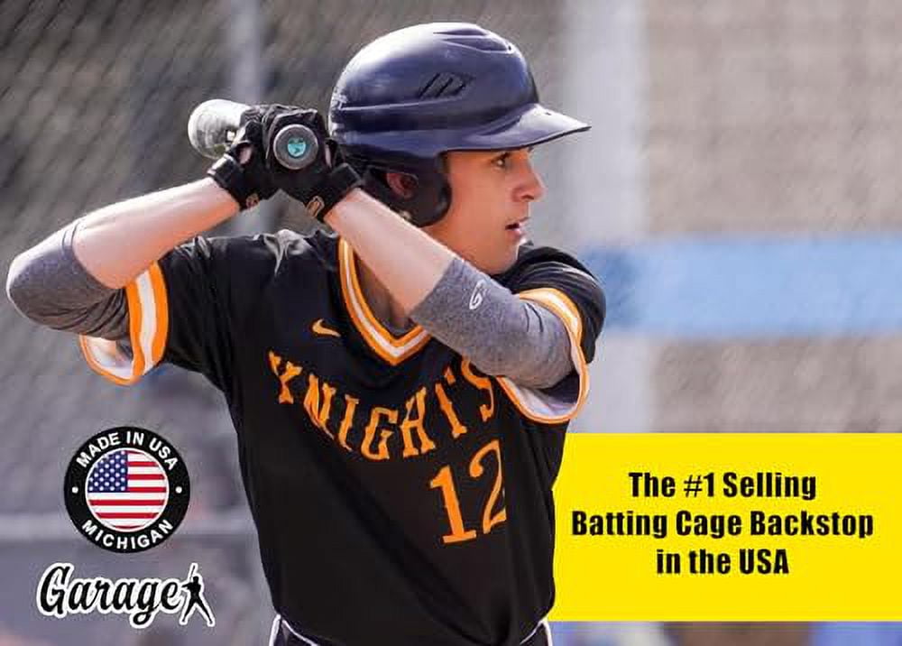 5' x 6' Vinyl Heavy Duty Baseball Batting Cage Backstop - Professional ...