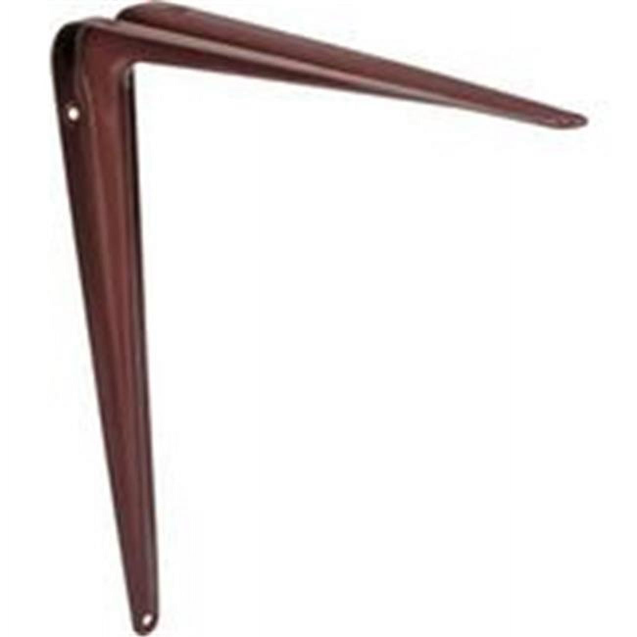 5 x 6 in. Shelf Bracket - Chocolate, Steel - Walmart.com