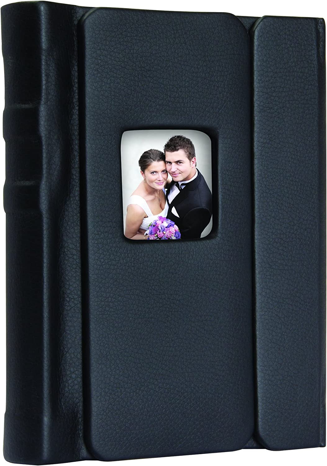 5" x 7" Black Overlapping Cover Self-Stick Photo Albums - Pack of 6 ...