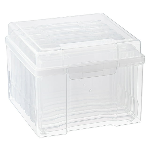5" x 7" Clear 6-Case Photo Storage Keeper by Simply Tidy® - Walmart.com