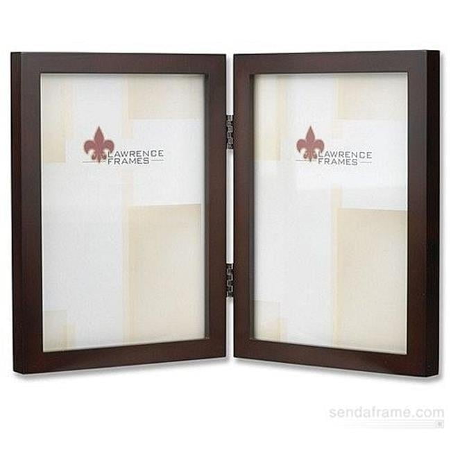 5 x 7 Double Espresso Wood Frame - Walmart.com
