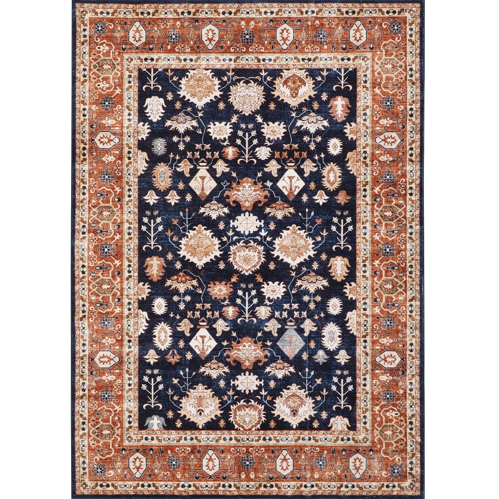 5'x7' Tribal Oriental Area Rugs for Living Room Bedroom Dining Room ...