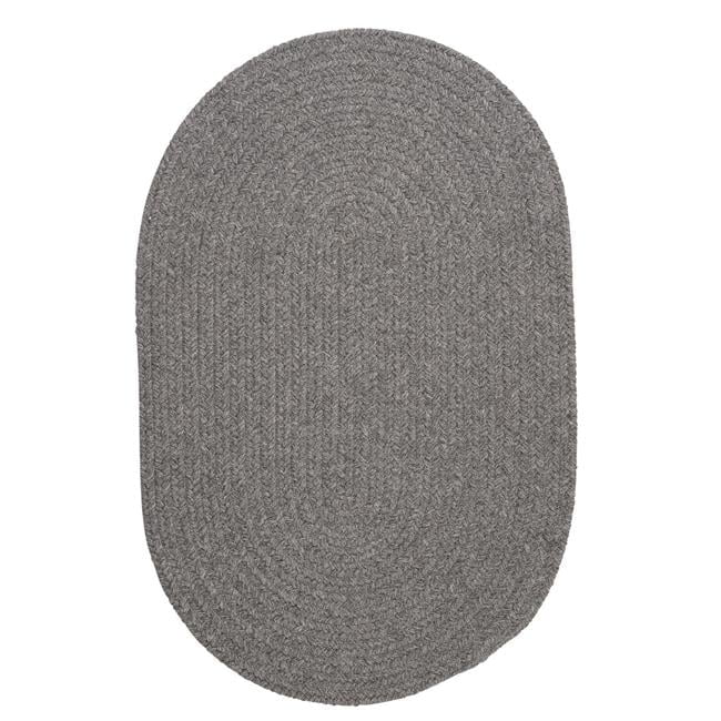 5 x 7 ft. Bristol Oval Blend Rug, Gray - Walmart.com