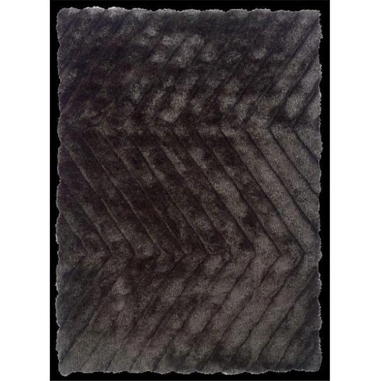 5 x 7 ft. Links ZigZag Indoor Area Rug - Charcoal - Walmart.com