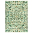 5 x 7 ft Polyester Green Rectangular Hallway Bathroom Entryway Kitchen ...