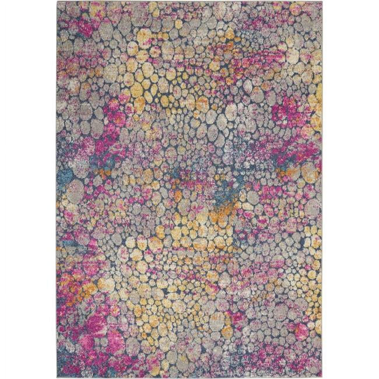 5 x 7 ft. Yellow & Pink Coral Reef Area Rug - Walmart.com