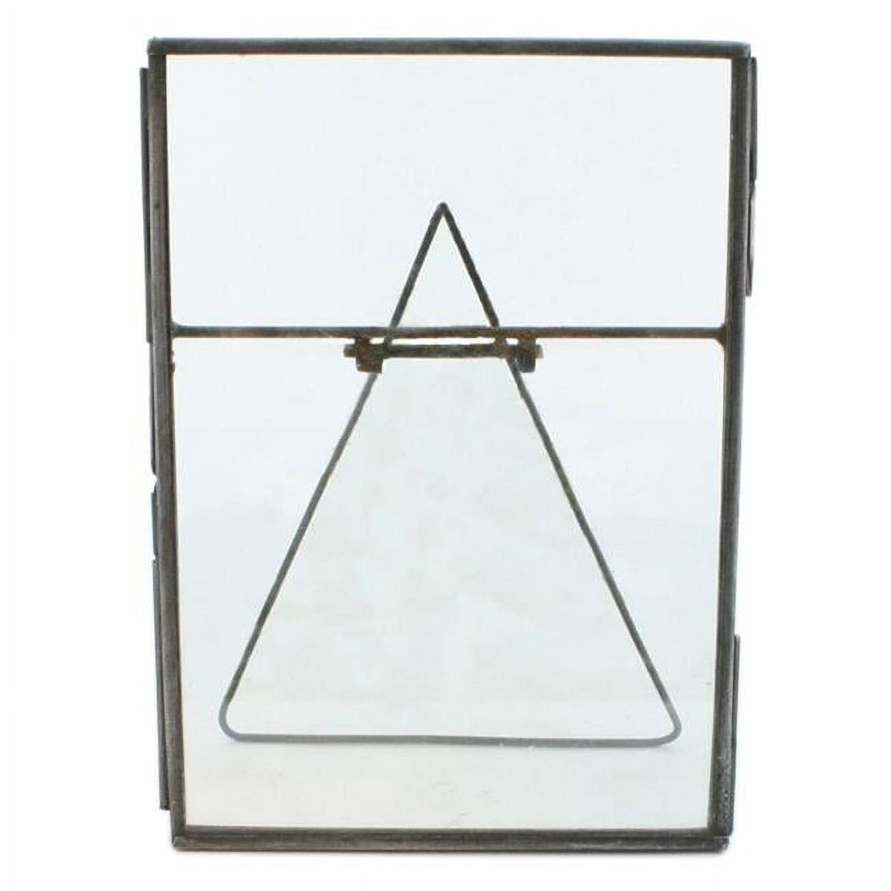 5 x 7 in. Metal Vertical Glass Frame, Silver - Walmart.com