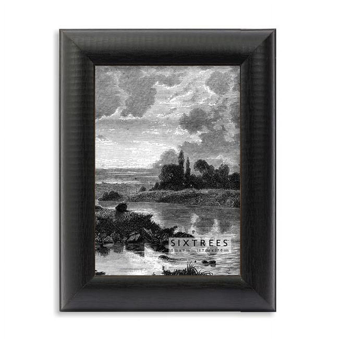 5 x 7 in. Sami Black Wood Picture Frame - Walmart.com