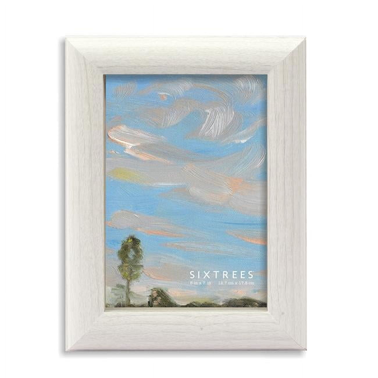 5 x 7 in. Sami White Wood Picture Frame - Walmart.com