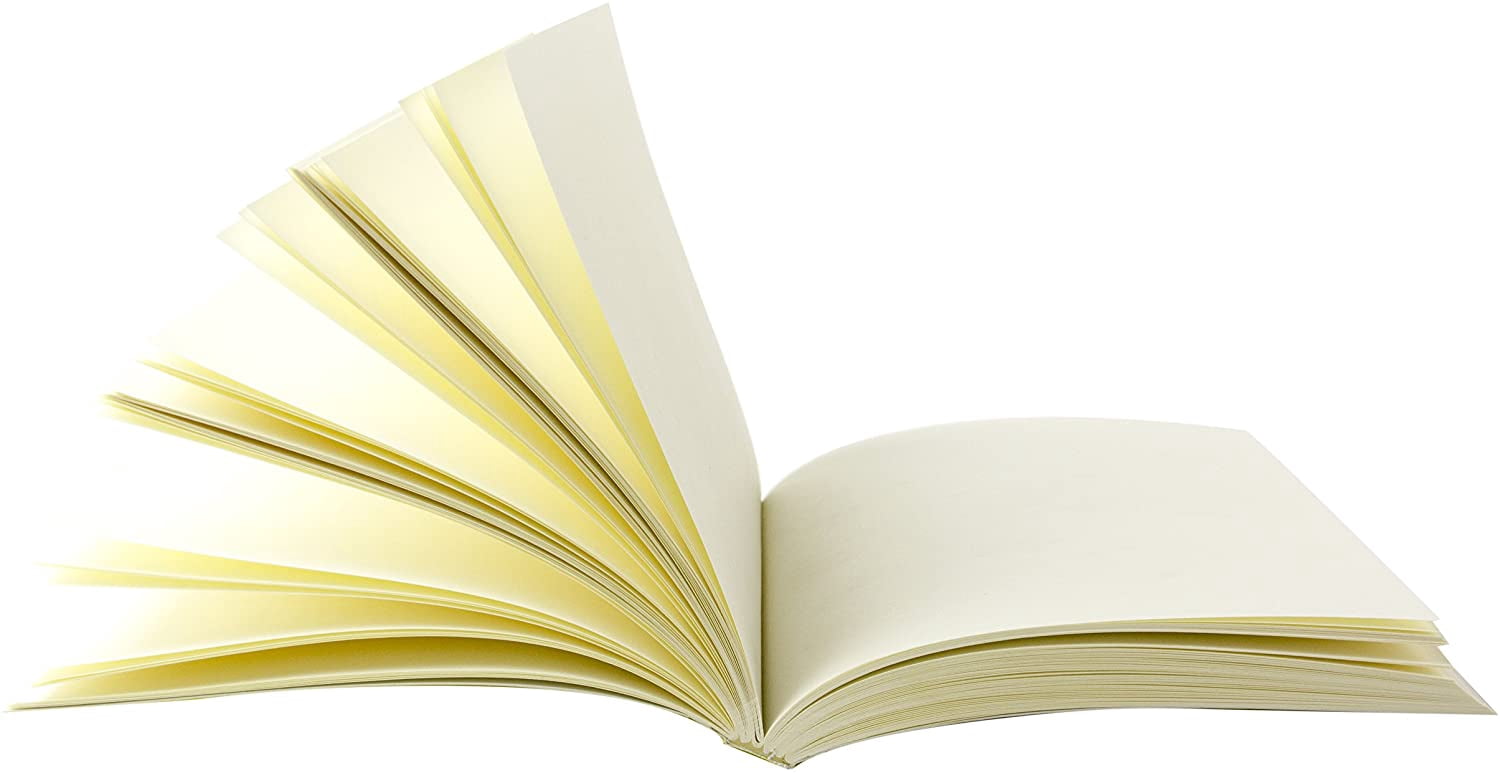 5 x 7 inch Journal/Notebook Refill Paper Book with 240 Plain Pages ...