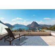 8x10 Water Resistant, Large Indoor Outdoor Rugs for Patios, Front Door ...