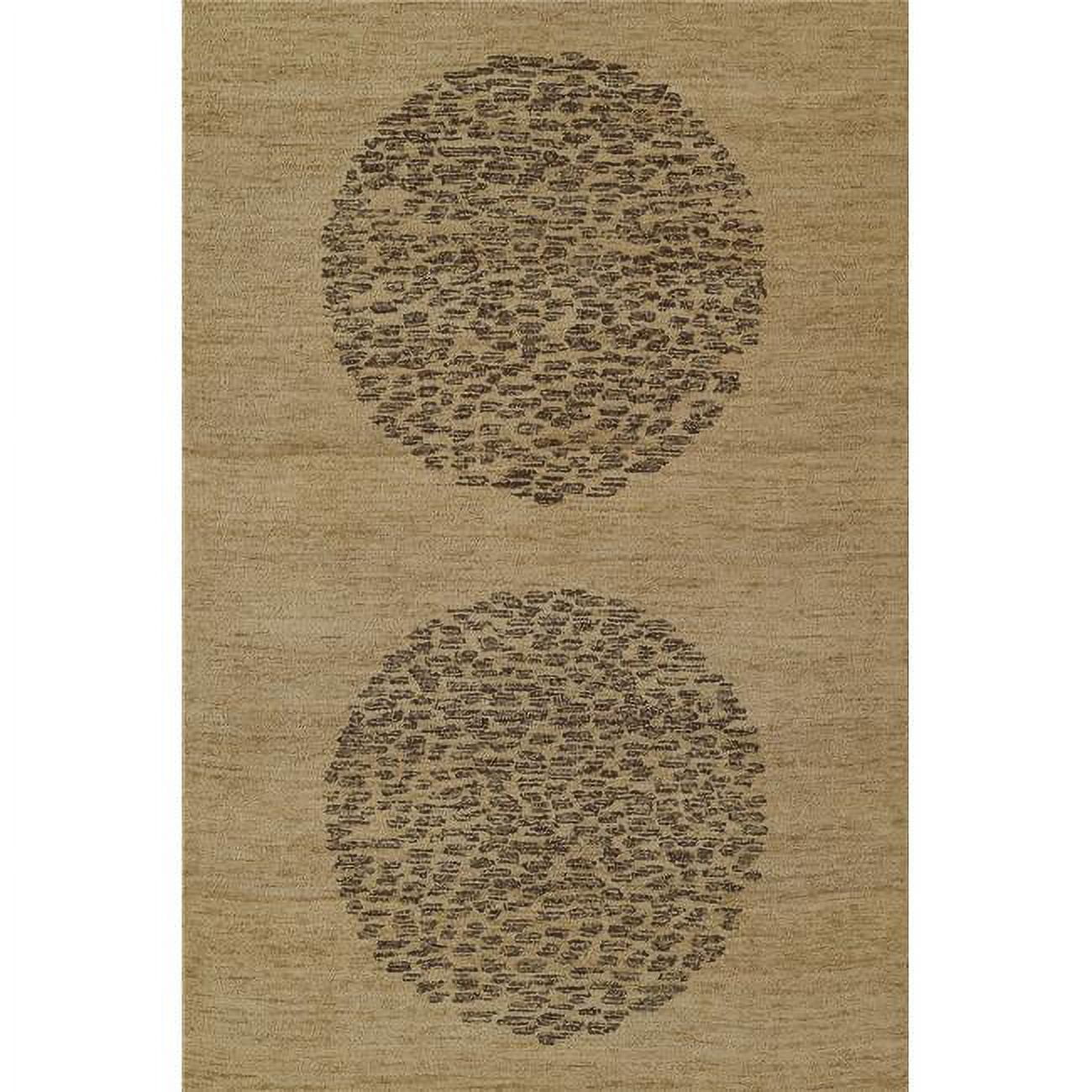 5 x 8 ft. Teppe Hand Tufted Contemporary Rectangle Area Rug - Natural ...