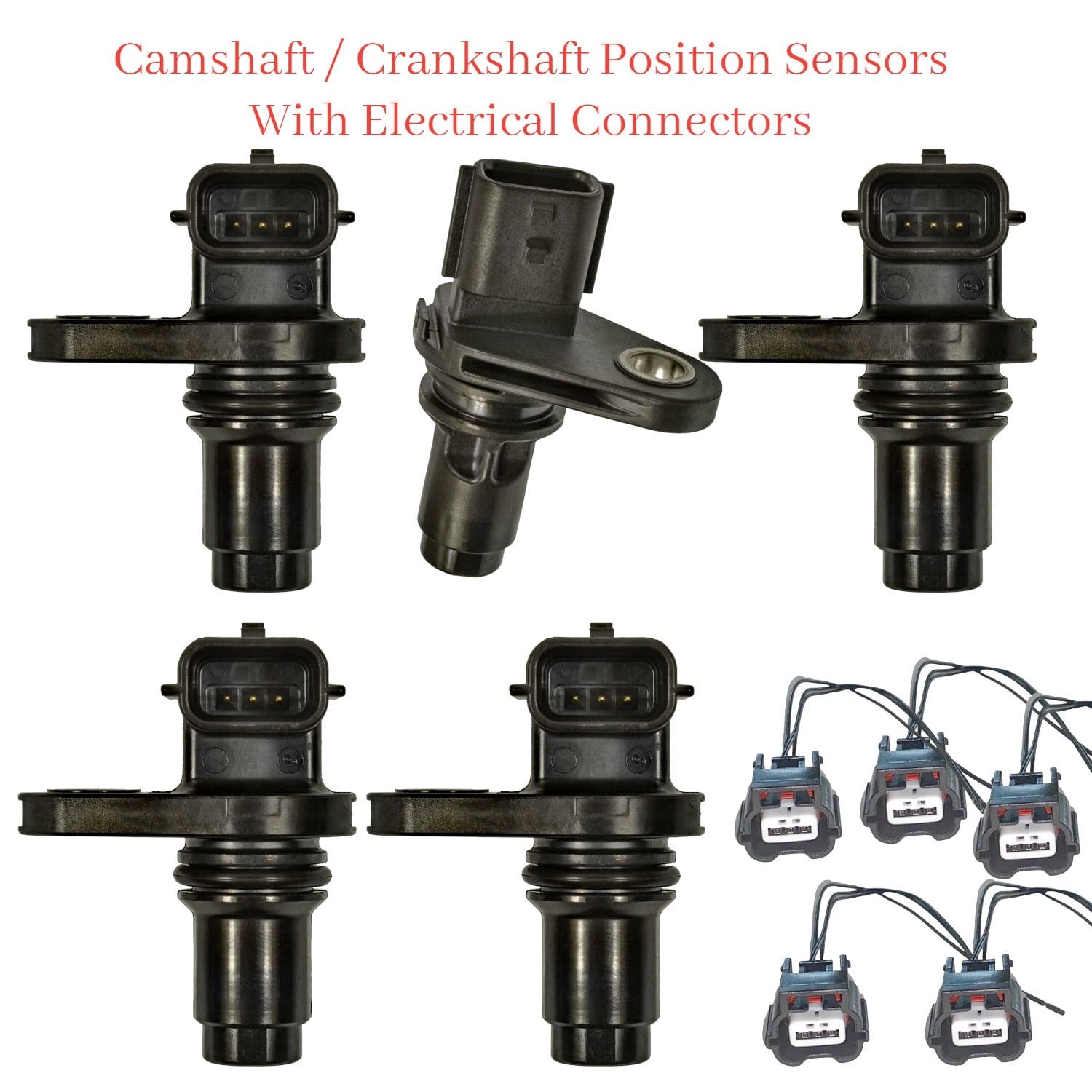 5 x Camshaft / Crankshaft Position Sensor Connectors Fits: Infiniti ...