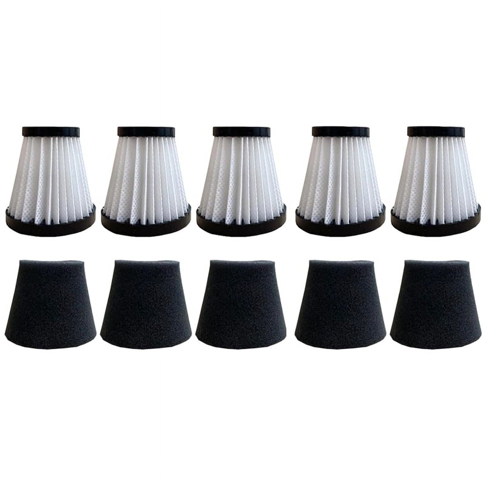 5 x Filter 5 x Filter cotton-Black - Walmart Business Supplies